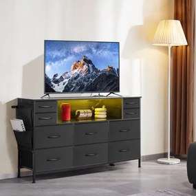 Komoda s 10 zásuvkami VEVOR – 1200 × 300 × 720 mm