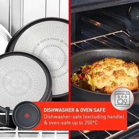 Tefal Ingenio Daily Chef L7629453 černá / Sada nádobí / 4 ks / hliník