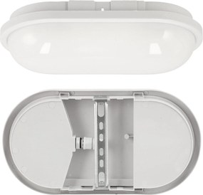 ECOLIGHT LED stropní svítidlo bílé TOR-201B - IP65 - 20W - neutrální bílá