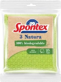 Spontex Natura Sada utěrek do kuchyně (3 ks)