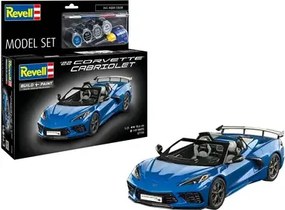 Revell Corvette C8 Cabriolet / Plastikový model / 1:25 / počet dílků 1