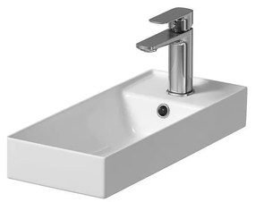 Cersanit K677-005 - Umyvadlo na desku LARGA 22x50 cm keramika/lesklá bílá K677-005