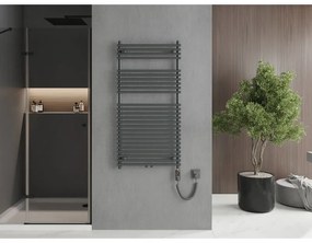 Mexen Sol, elektrické topné těleso 1200x600 mm + topná tyč 900 W, antracitová, W125-1200-600-2900-66