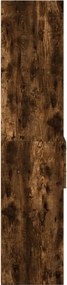 Skříň highboard kouřový dub 50 x 42,5 x 185 cm kompozitní dřevo 3281459