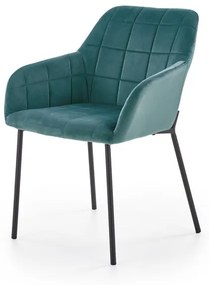 HALMAR K305 židle tmavě zelená