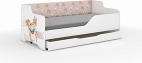 Wooden Toys Dětská postel LILU 160x80 MISIU – sada