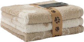 XXXLutz SADA RUČNÍKŮ NA OBLIČEJ, 30/30 cm, béžová Cawoe - Ručníky na ruce - 003367067801