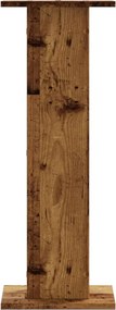 Stojany na rostliny 2 ks old wood 30x30x80 cm kompozitní dřevo 3307871