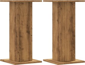 Stojany na rostliny 2 ks dub artisan 30 x 30 x 60 cm kompozit 3307863