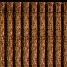 ZATEMŇOVACÍ ZÁVĚS NA PÁSCE NESKA 140X270 CM MEDOVÝ