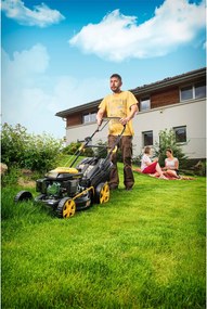 Sekačka na trávu s pojezdem 4v1 Riwall PRO RPM 4735