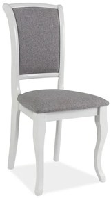 Jídelní židle MN-SC Signal Bílá / světle hnědá