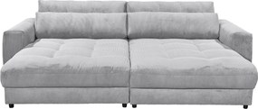 XXXLutz POHOVKA BIG SOFA, textil, kompozitní dřevo, světle šedá MID.YOU - Pohovky - 002220033613