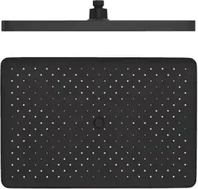 kielle Vega - Hlavová sprcha 36x24 cm | matná černá