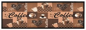 Kuchyňský koberec pratelný Coffee hnědý 60 x 180 cm 315971