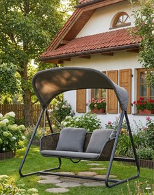 Dvoumístná zahradní houpačka Borneo
