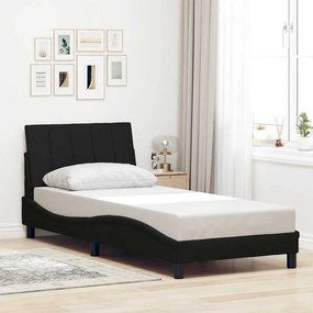 Rám postele bez matrací Hanko černá 90x200 cm textil 3310365