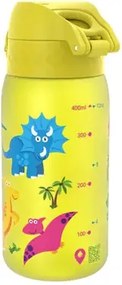 ion8 Leak Proof Dětská láhev Dinosaur žlutá 350 ml