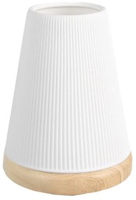 Bílý porcelánový svícen na čajovou svíčku Paollo - Ø 9* 11 cm