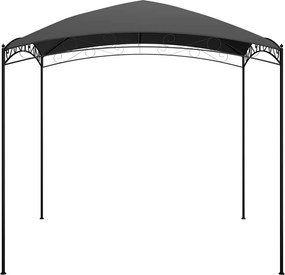 Altán 3 x 3 x 2,65 m antracitový 180 g/m² 313908