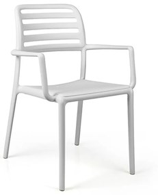 Nardi Designové plastové křesílko COSTA Odstín: Bianco - Bílá