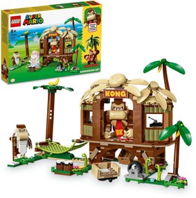 Lego stavebnice lego super mario 71424 donkey kongův dům na stromě – rozšiřující set