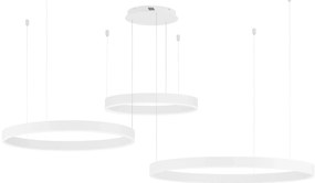 LED lustr Motif bílá