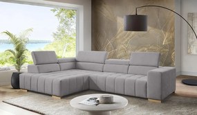 XXXLutz ROHOVÁ SEDAČKA, textil, hnědá MID.YOU - Sedací soupravy - 000694006518