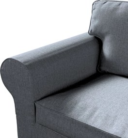Potah na pohovku IKEA Ektorp 3-místná rozkládací, NOVÝ MODEL 2013 barva šedá látka pletený vzor