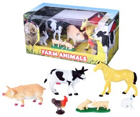 Zvířata domácí 6 ks v krabici