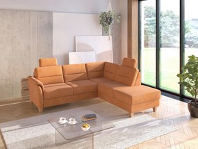 XXXLutz ROHOVÁ SEDAČKA, textil, terracotta Sit & More - Sedací soupravy - 000144019786