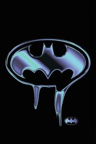 Umělecký tisk Batman - Liquid Symbol, (26.7 x 40 cm)