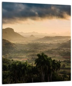 Obraz - Kubánské vrcholky (30x30 cm)