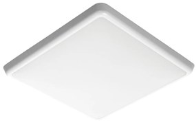 Indeluz 806B-L33RCB-01 stropní přisazené LED svítidlo Valgus čtverec, bílé, 18W, 4000K 30cm