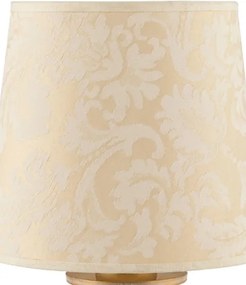 Brilagi - Stolní lampa SONIA 1xE27/15W/230V krémová/patina