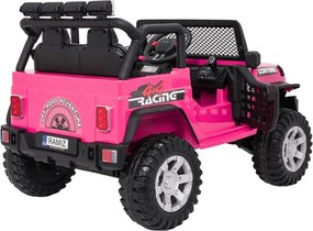 Elektrické autíčko Jeep BEAST 4x4 růžové