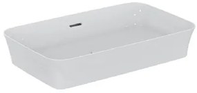 Ideal Standard Ipalyss - Umyvadlo na desku, 650x400 mm, s přepadem, Ideal Plus, bílá E1887MA
