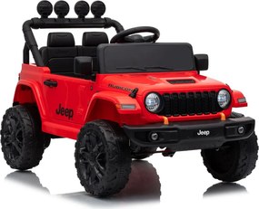 LEAN CARS Akumulátorové vozidlo Jeep Rubicon DK-JWR558 24 V, červené