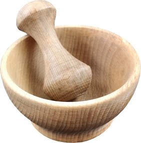 AMADEA Dřevěný hmoždíř, masivní dřevo, 10,5 cm