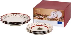 Villeroy & Boch V&B Toy's Delight Set talířů 8ks (4 x jídelní talíř bílý, 4x snídaňový talíř bílý) 14-8585-9015