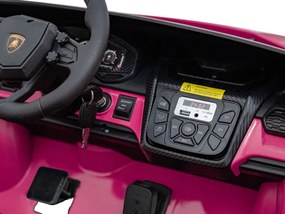 Elektrické autíčko Lamborghini Revuelto XL STRONG růžové