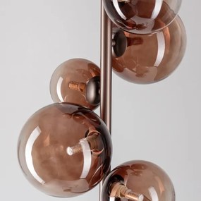 BRILAGI - LED Stojací lampa MILLA 7xG9/3W/230V hnědá/kouřová hnědá