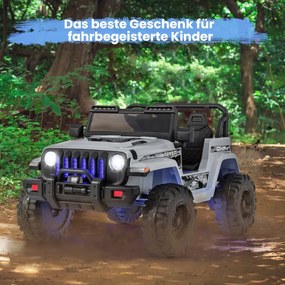 Costway Dětské elektrické autíčko s 2,4 G dálkovým ovládáním a MP3 a klaksonem