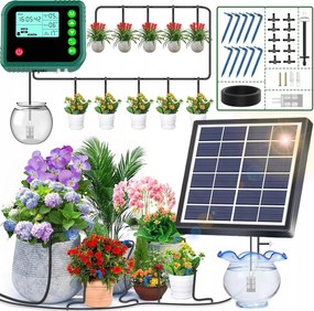 Automatický Zavlažovací Systém Pro Rostliny A Solární Květináče, Sada 400 Ml/min