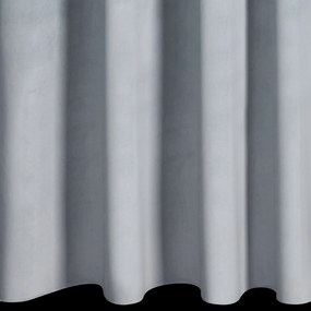 ZATEMŇOVACÍ ZÁVĚS NA KROUŽCÍCH ERIN 140X250 CM ŠEDÁ