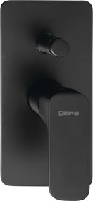Sapho Sapho, SPY podomítková sprchová baterie, 2 výstupy, černá matná, PY42/15