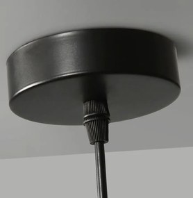 Toolight - stropní skleněná lampa G9 25W APP1026-1CP, černá, OSW-09484