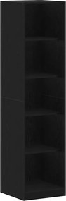 Šatní skříň Černý dub 50 x 50 x 200 cm Kompozitní dřevo 3345123