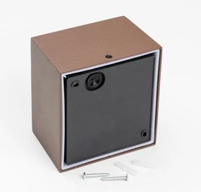 BRILAGI - LED Venkovní nástěnné svítidlo TERNI LED/12W/230V hnědá IP44
