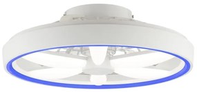 Brilliant - LED RGBW Stropní ventilátor se světlem GAIANO LED/48W/230V bílá + DO